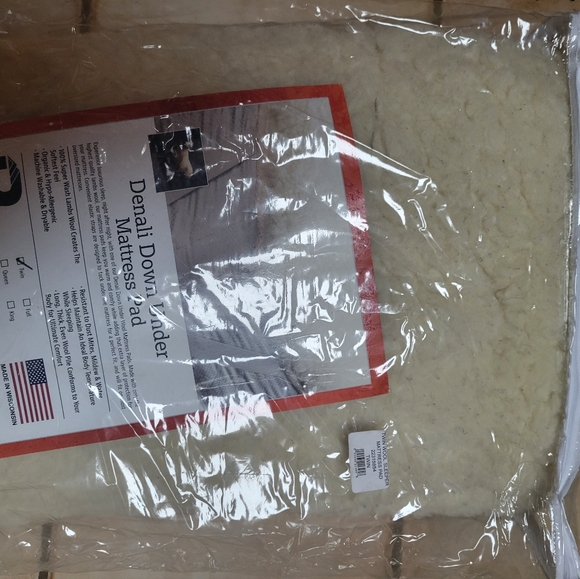 Denali | Bedding | Denali 0 Lambswool Down Under Mattress Pad Size Twin ...